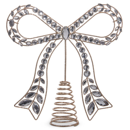 RAZ Jeweled Bow Tree Topper – Johnson Florist