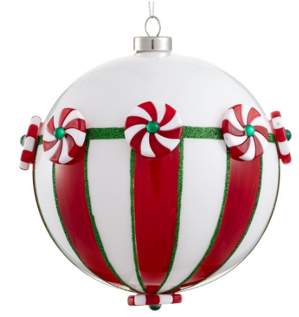 Candy Glass Ball Ornament – Johnson Florist
